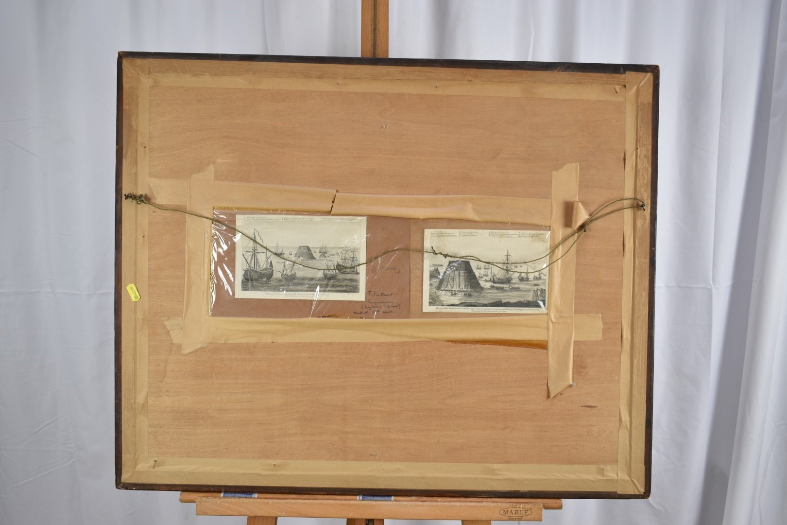 Robert Cleveley | Sinking of a Cone Constructed in the year 1785 in the ...