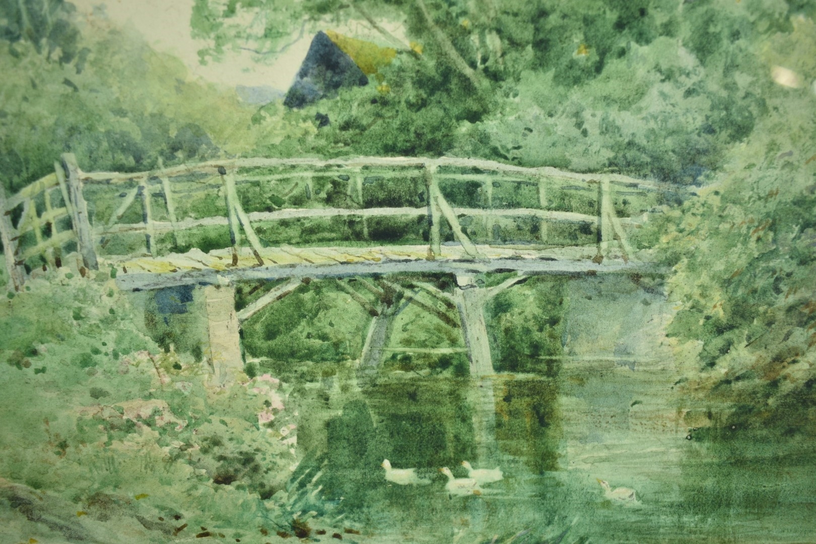 Henry John Sylvester Stannard | Rustic Bridge by the Mill, Tempsford ...