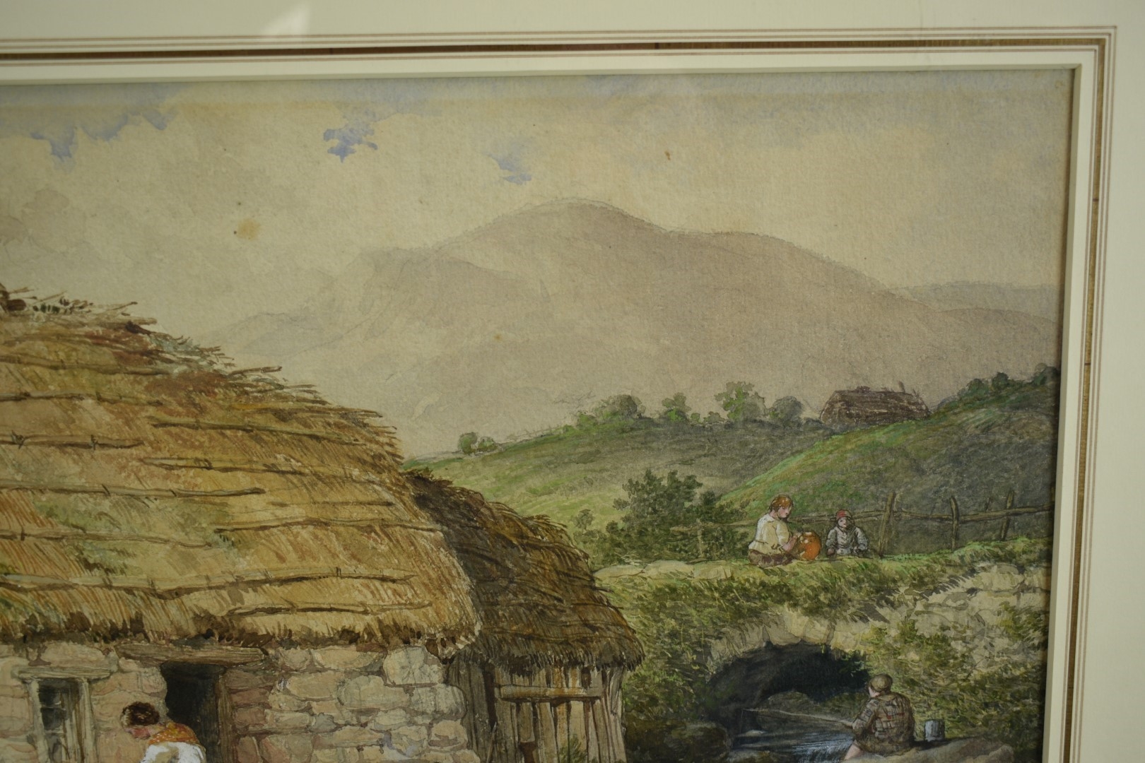 Henry E. Hobson | The Crofters Cottage (1859) | MutualArt