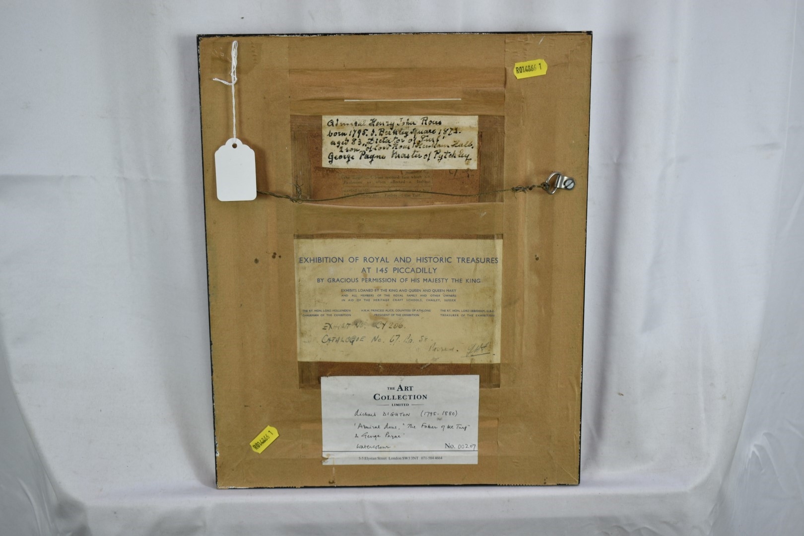 Richard Dighton | Portrait of Admiral Rous and George Payne | MutualArt