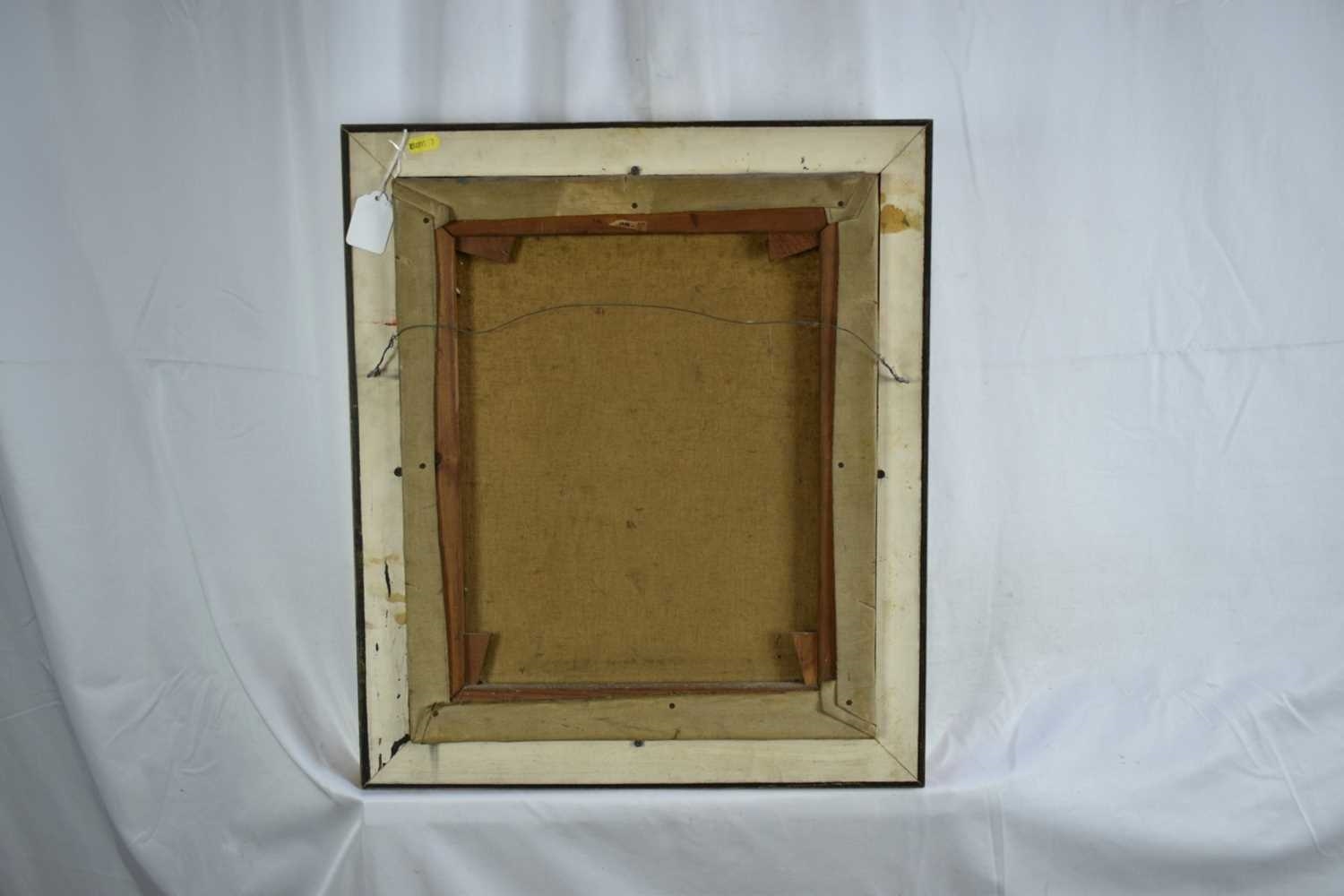 Edgar Rowley Smart | Still Life vase of flowers on a patterned ...