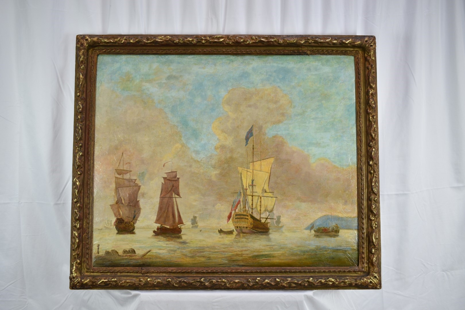 Peter Monamy | Shipping at Anchor | MutualArt