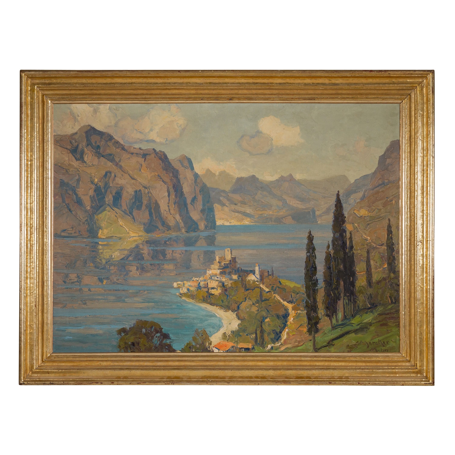 Erich Mercker | Burg Malcesine an Gardasee | MutualArt