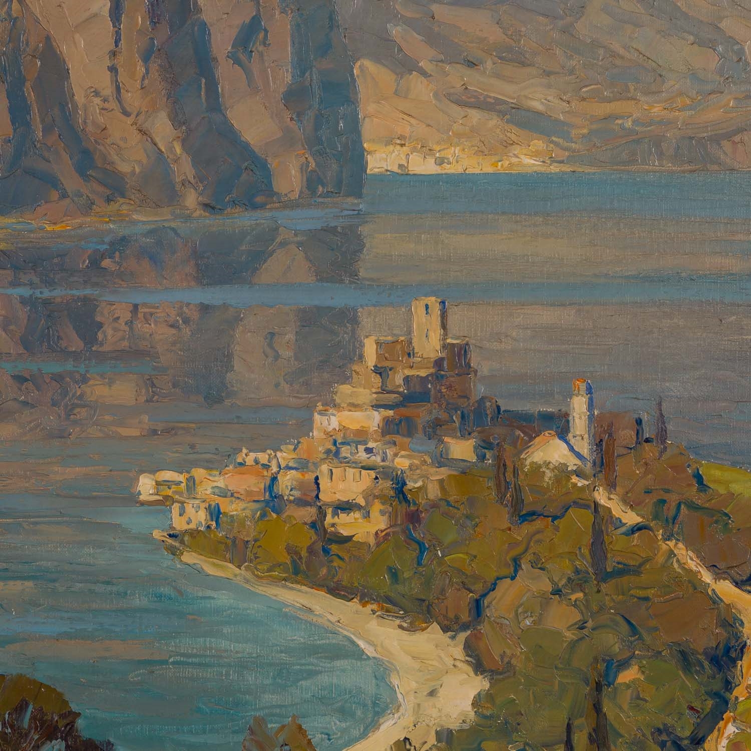 Erich Mercker | Burg Malcesine an Gardasee | MutualArt