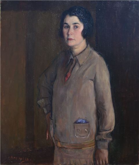 Sam Ostrowsky | Female portrait (1920s - 1930s) | MutualArt
