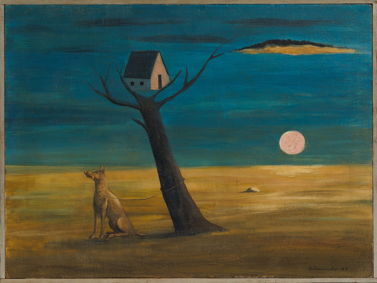 Gertrude Abercrombie Moonlight Path 1941 Mutualart
