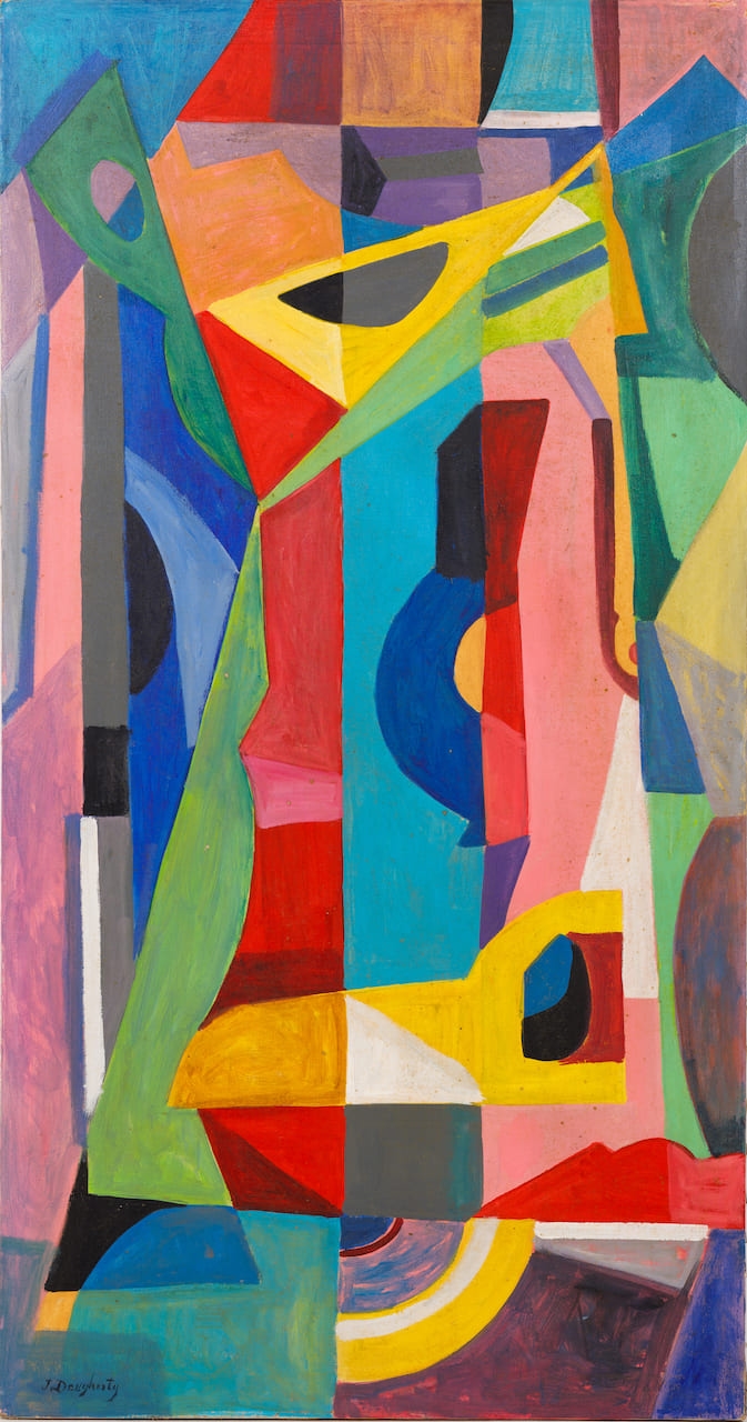 James Daugherty | Untitled abstract (1960s) | MutualArt