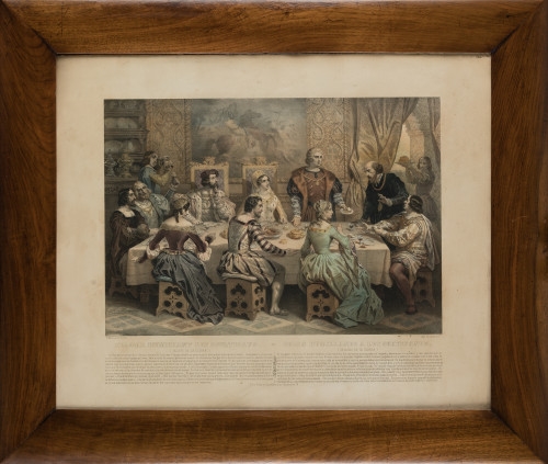 Nicolas Maurin | Colón humillando a los cortesanos | MutualArt