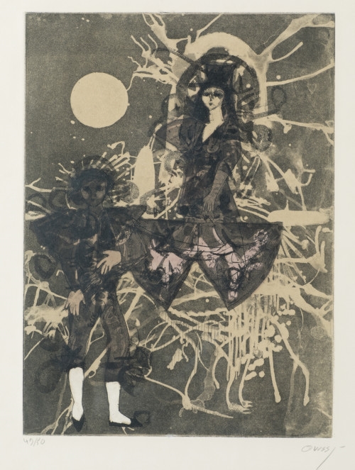 Nasser Ovissi | Le cheval vert | MutualArt