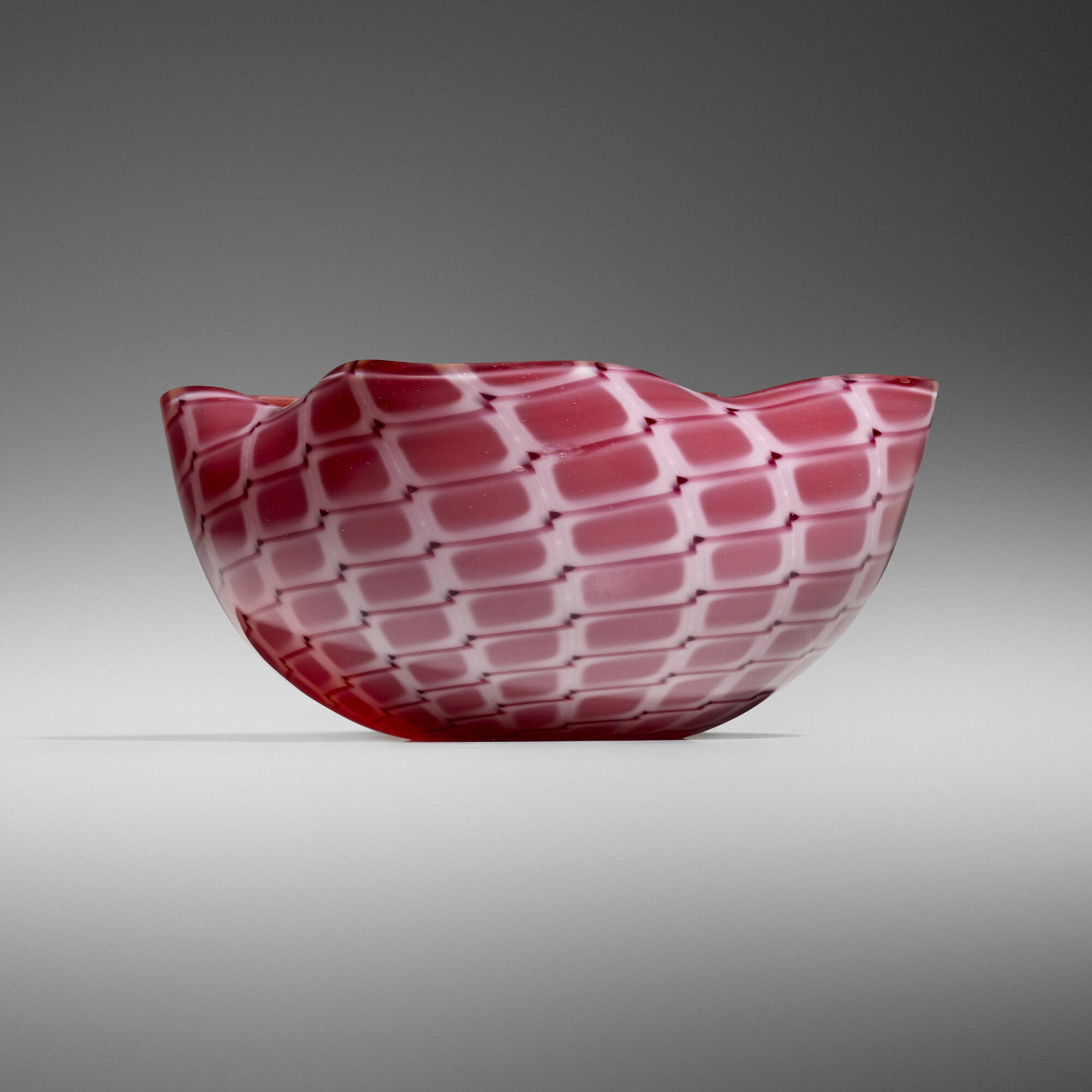 Archimede Seguso | A Losanghe bowl (Circa 1960) | MutualArt