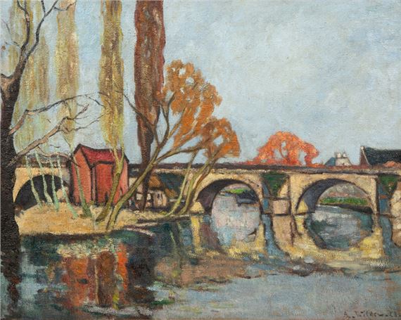 André Wilder | The Bridge of Poissy (1923) | MutualArt