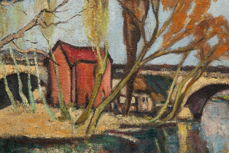 André Wilder | The Bridge of Poissy (1923) | MutualArt