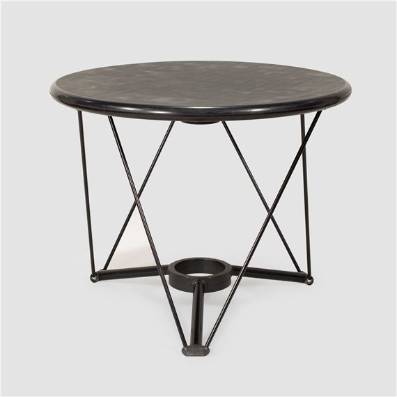 Andries van Onck | Lem mod. table adjustable in height in painted metal ...