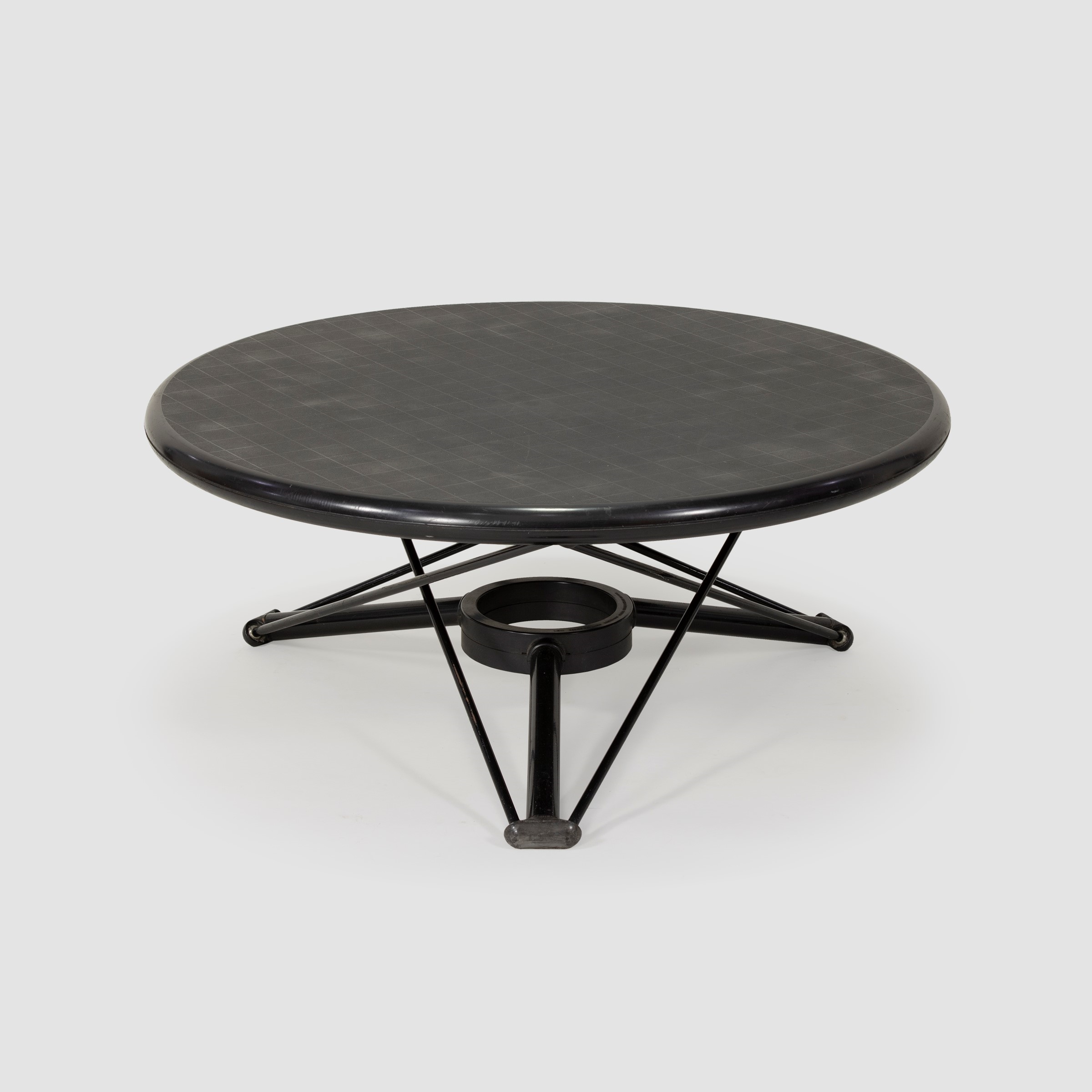 Andries van Onck | Lem mod. table adjustable in height in painted metal ...