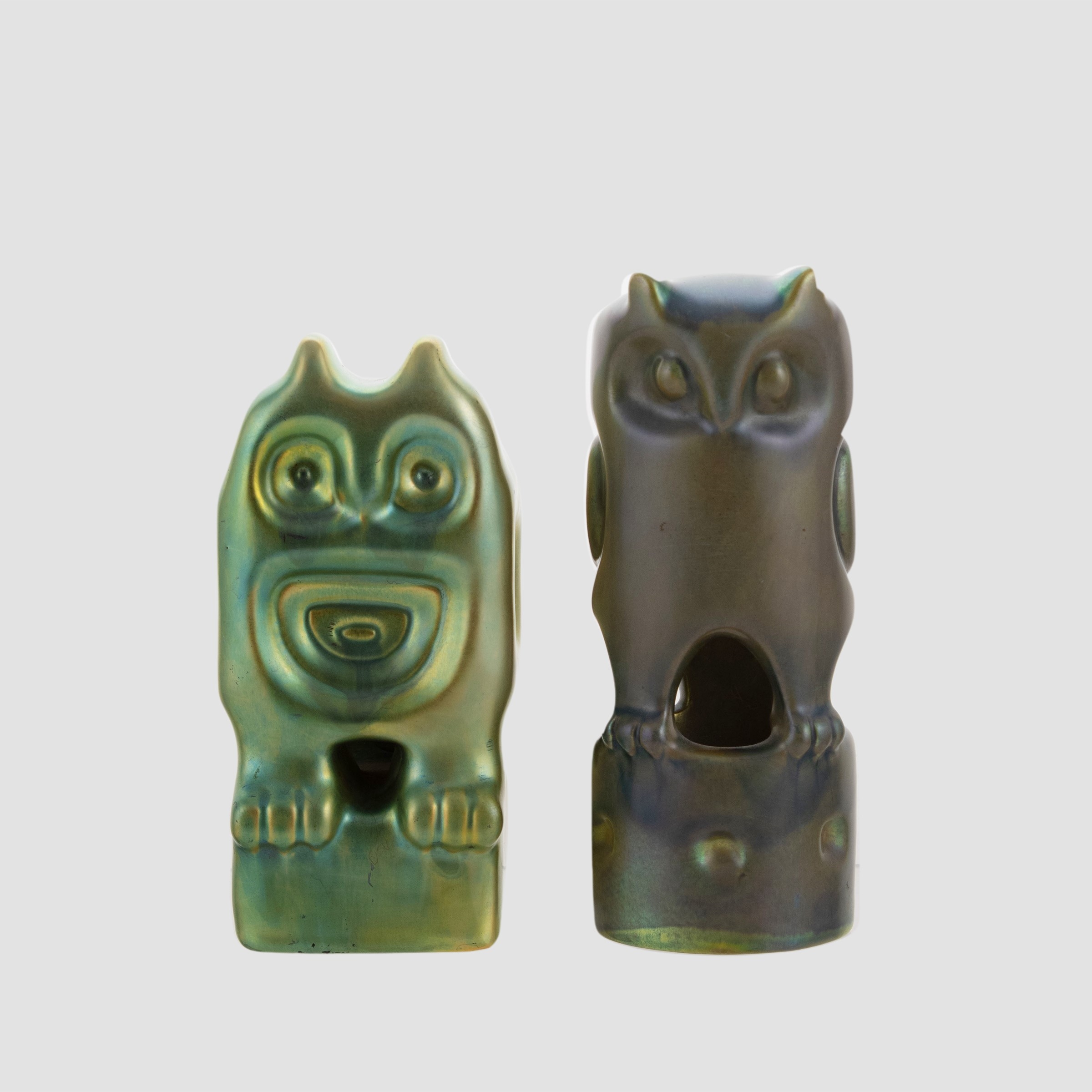 Judit Nádor | Pair of luster sculptures | MutualArt