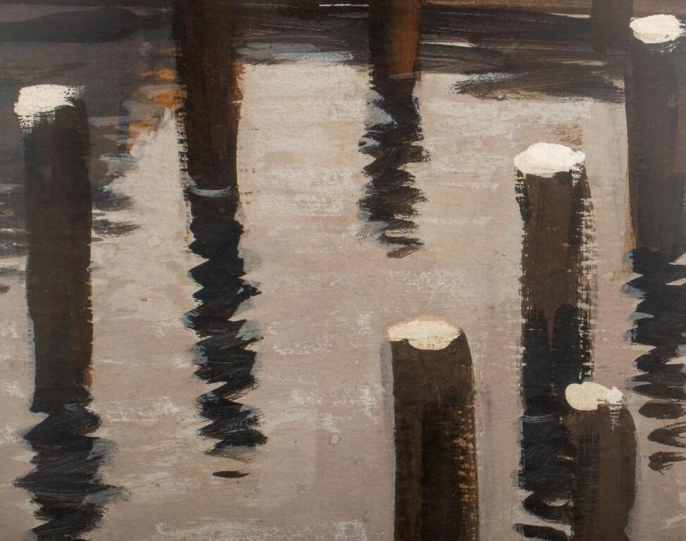 Arthur Saron Sarnoff | Arthur Sarnoff Winter Landscape Acrylic on Panel ...