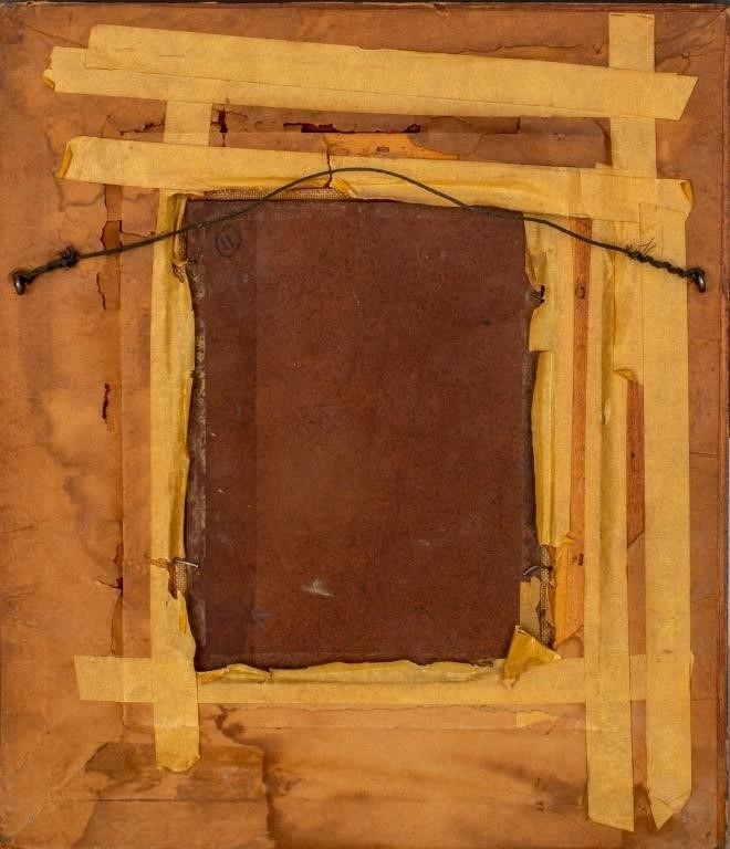 John Deforest Stull | Jean Deforest Stull 'Adam & Eve' Oil on Canvas ...