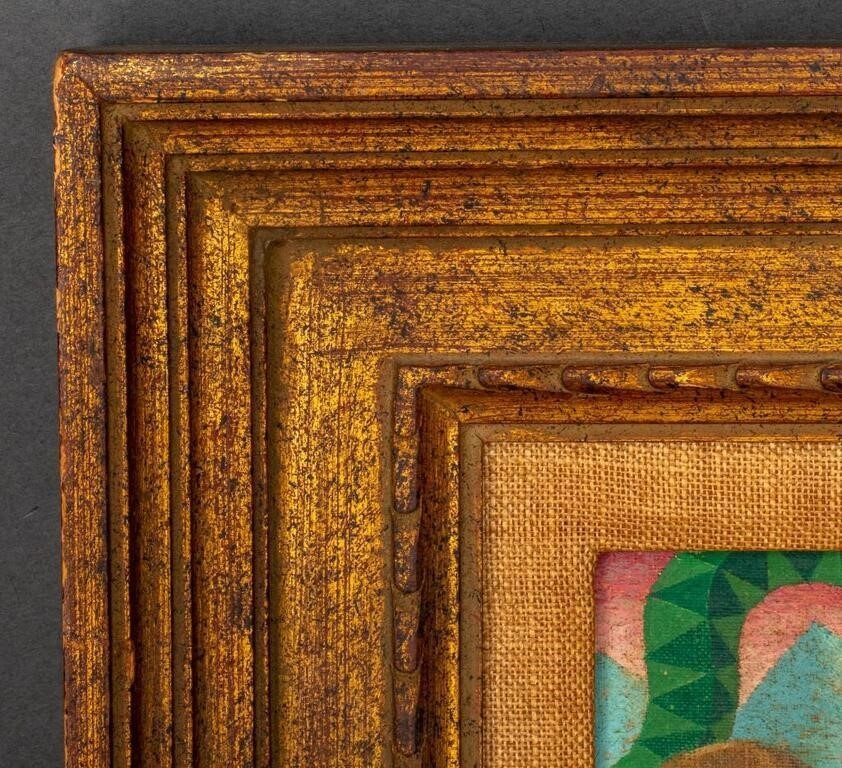 John Deforest Stull | Jean Deforest Stull 'Adam & Eve' Oil on Canvas ...