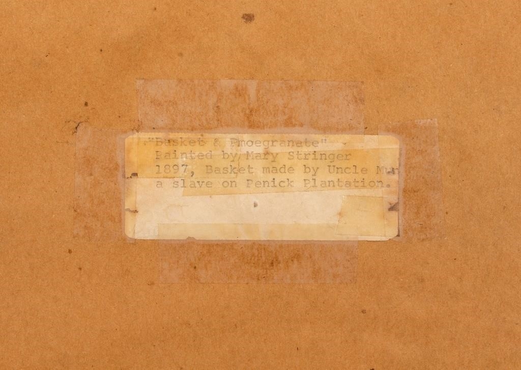 Mary Stringer | Basket and Pomegranates (1897) | MutualArt