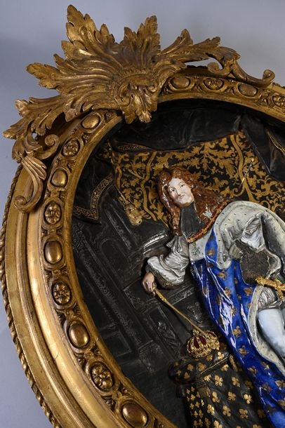 Hyacinthe Rigaud | Portrait of King Louis XIV in coronation dress (1830 ...