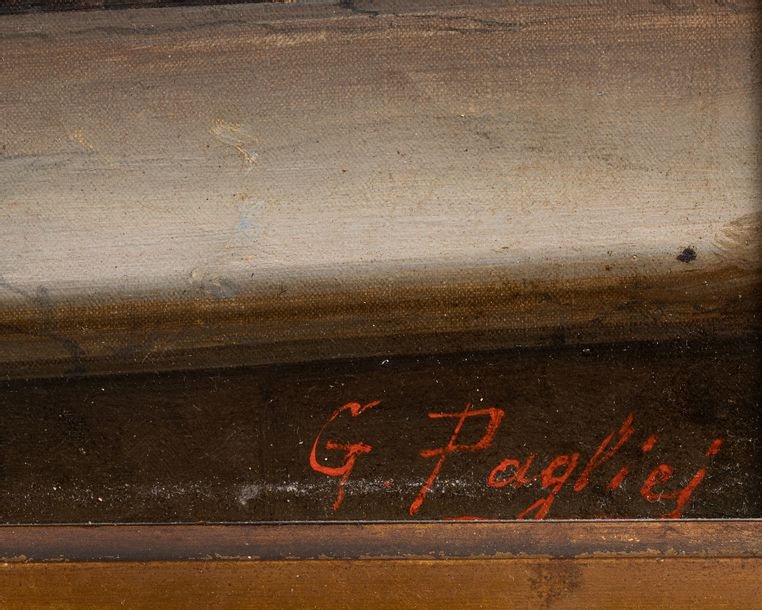 Gioacchino Pagliei | Le repos de la joueuse de lyre | MutualArt