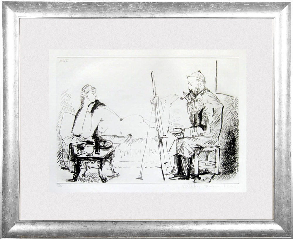 Pablo Picasso | Le Peintre et son Modele (Circa 1980s) | MutualArt
