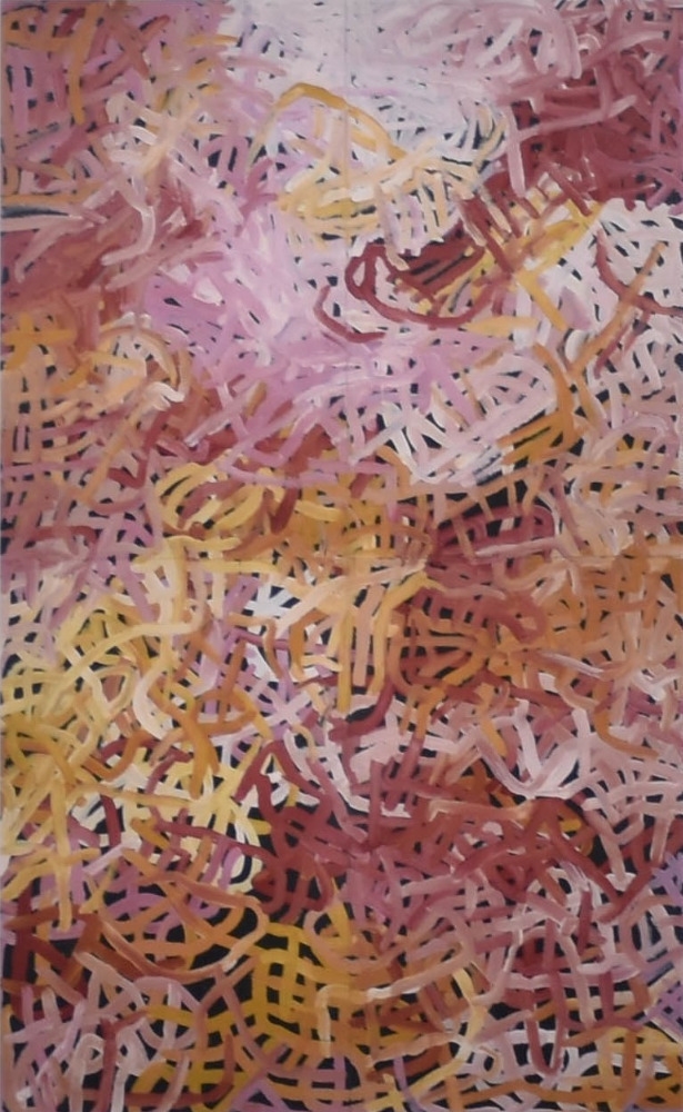 Emily Kame Kngwarreye | Anwerlarr Angerr (Big Yam) | MutualArt