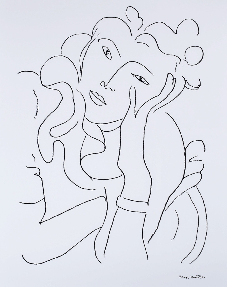 Henri Matisse | Portrait Of A Woman (My Curves Art Not Crazy) | MutualArt