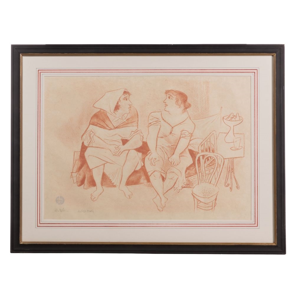 William Gropper | Lithograph and Pochoir Print Assortment | MutualArt