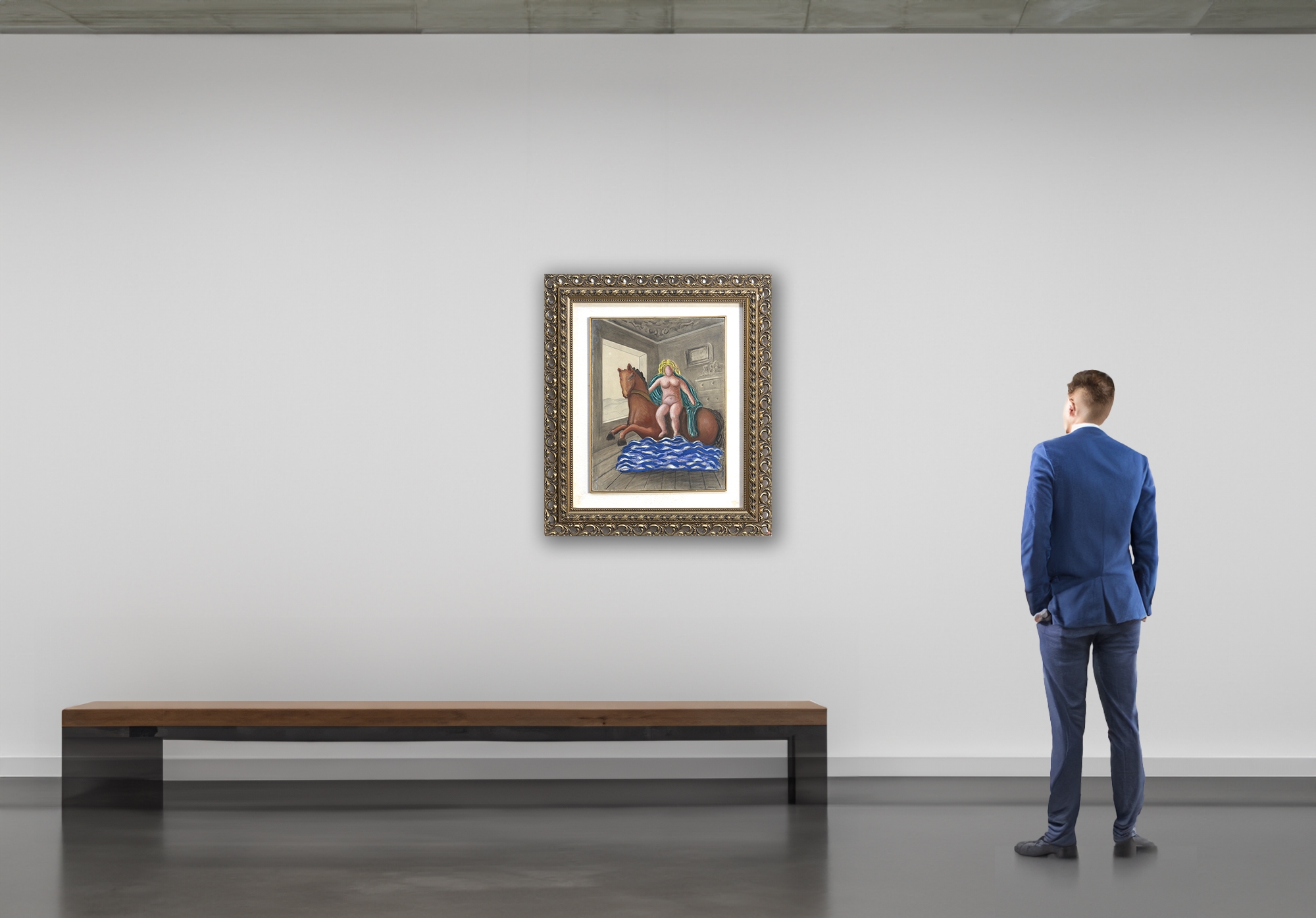 Alberto Savinio | La cavallerizza | MutualArt