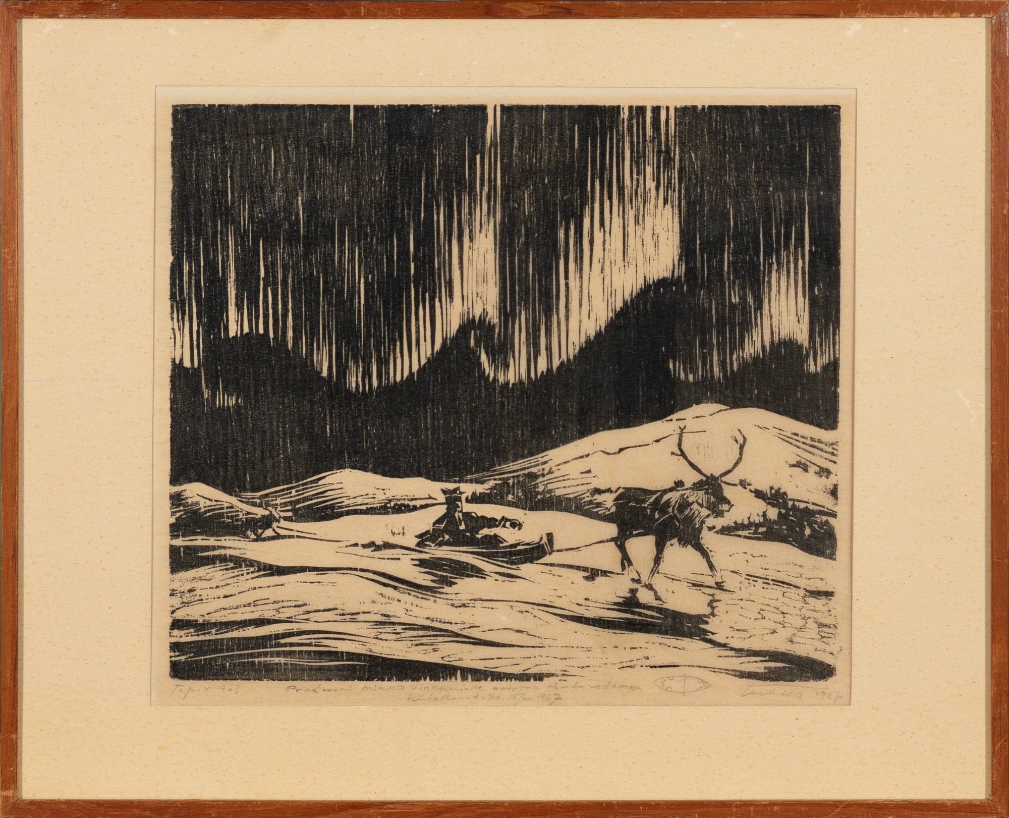 Aukusti Tuhka | Aurora Borealis (1937) | MutualArt