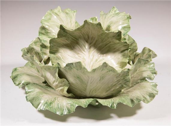 Vladimir Kanevsky | Naturalistically Designed Ceramic 3-Piece Serving ...