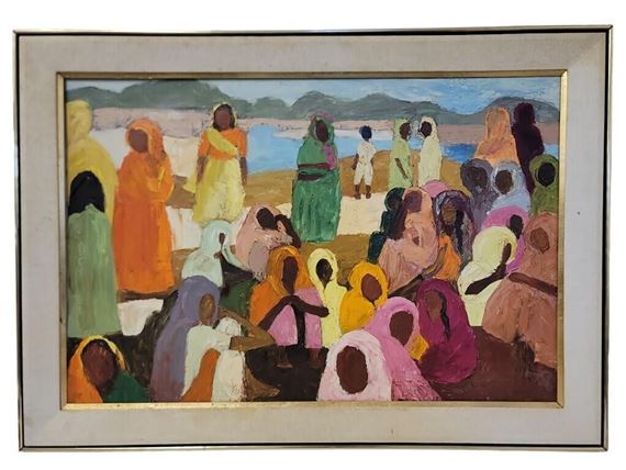 Sandy Solomon | Middle Eastern Scene Painting | MutualArt