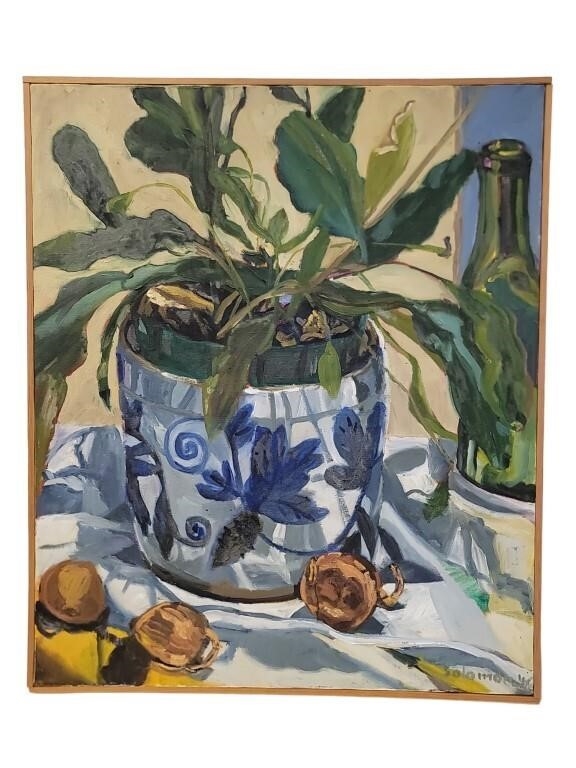 Sandy Solomon | Plant Still Life Painting | MutualArt