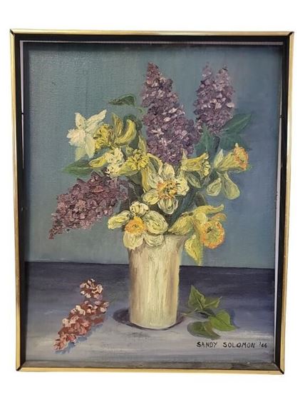 Sandy Solomon | Floral Still Life Painting | MutualArt