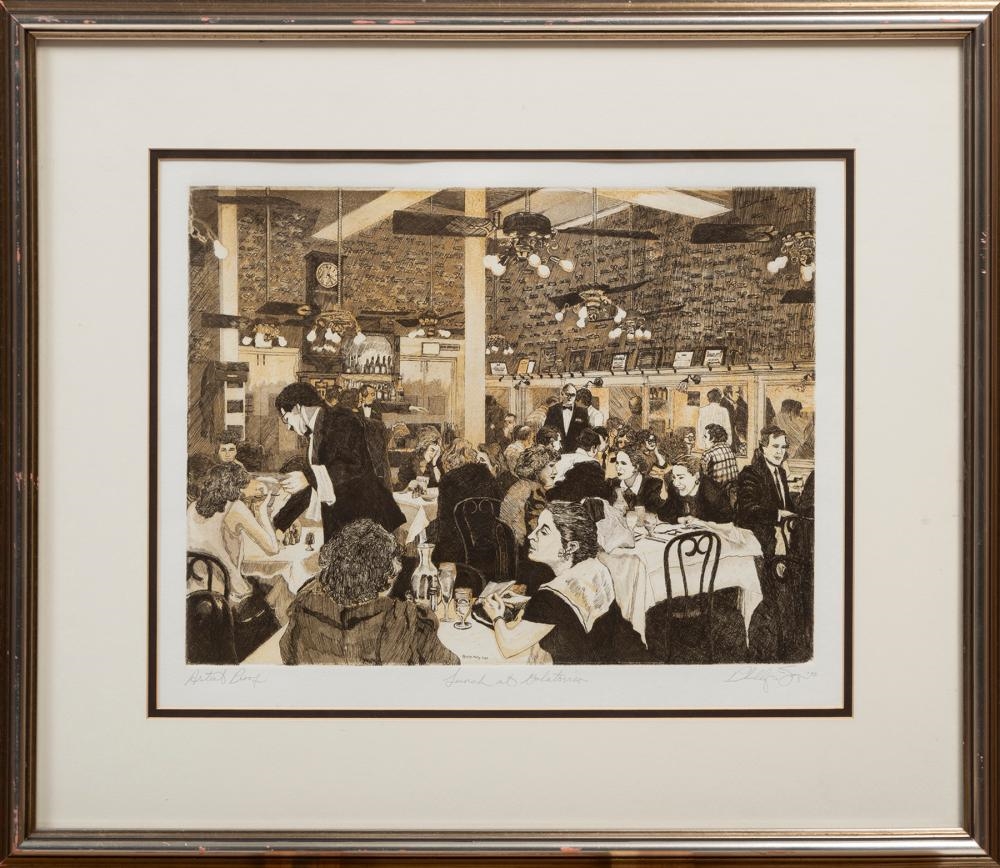 Phillip A. Sage | Lunch at Galatoires (1990) | MutualArt