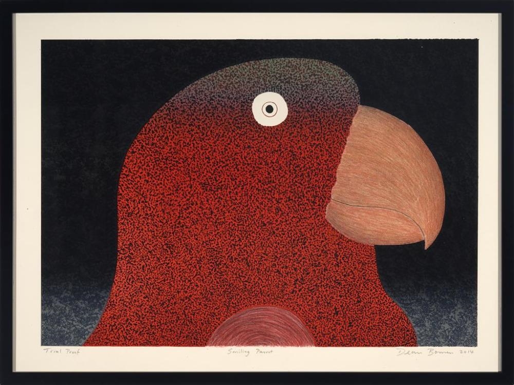 Dean Bowen | DEAN BOWEN (1957 - ) Smiling Parrot archival pigment print ...