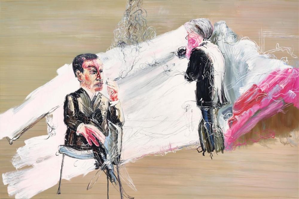 Zee | ZEE Andy 6 oil on canvas 100 x 150 cm (frame: 102 x 152 x 6 cm ...