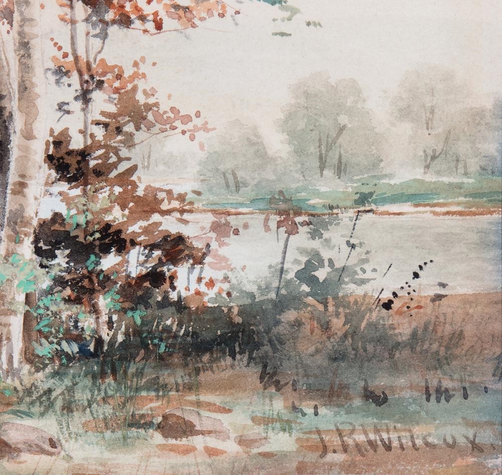 James Ralph Wilcox | River Landscape | MutualArt