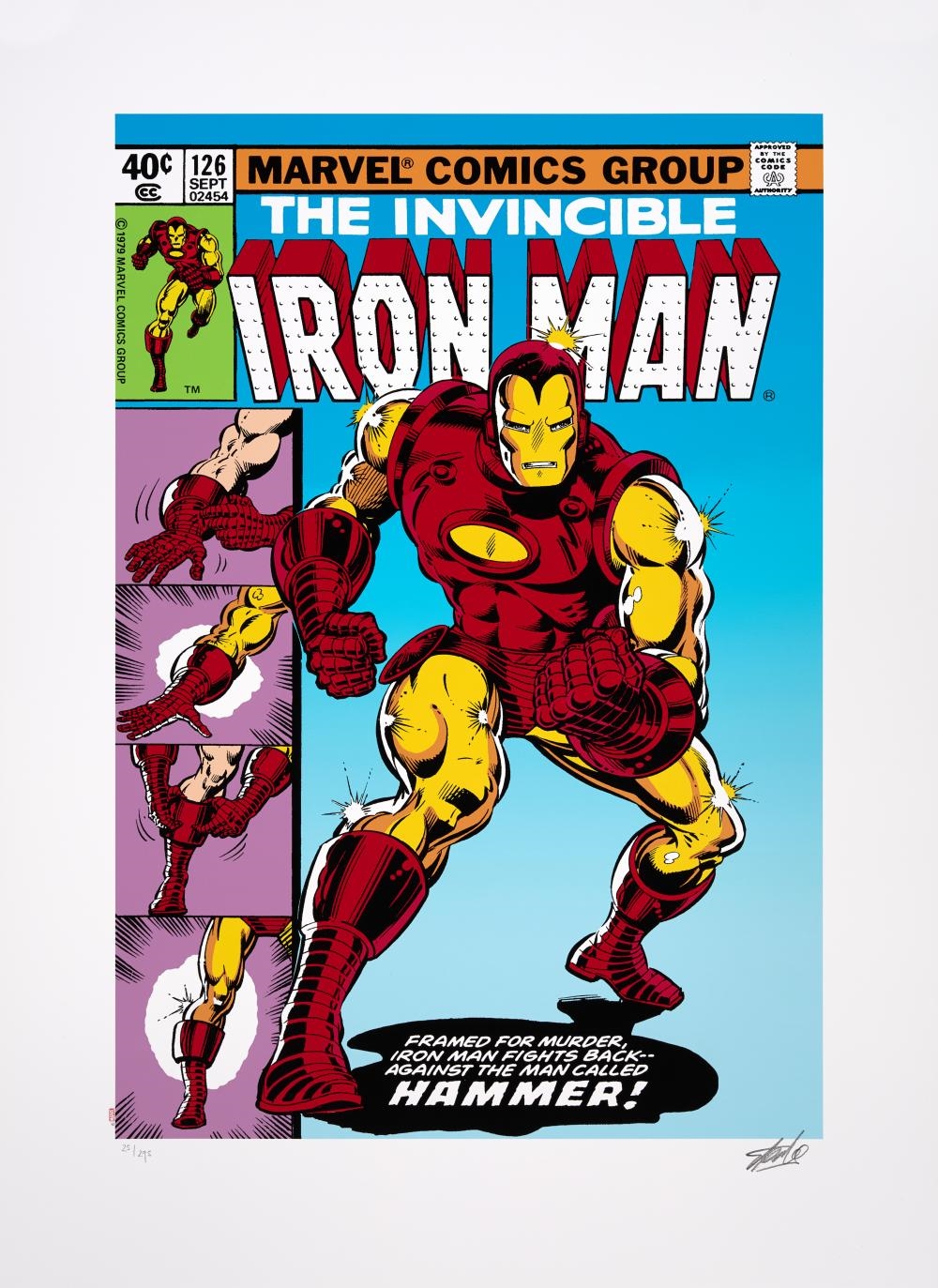 Marvel Comics | PORTFOLIO OF 6 ICONIC MARVEL COMICS COVERS (2015 ...