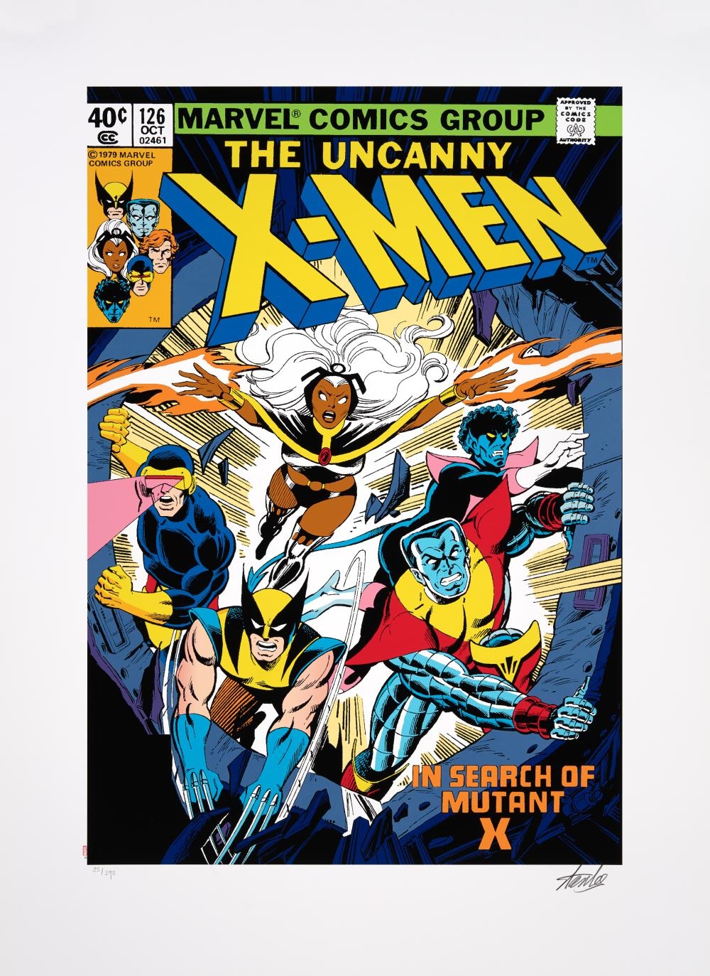 Marvel Comics | PORTFOLIO OF 6 ICONIC MARVEL COMICS COVERS (2015 ...