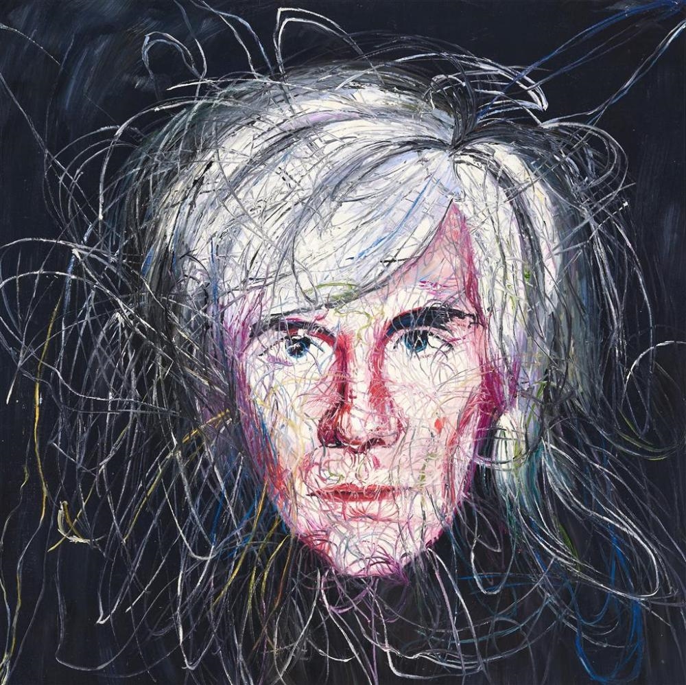 Zee | ZEE Andy 3 oil on canvas 109.5 x 109.5 cm (frame: 112 x 112 x 6 ...