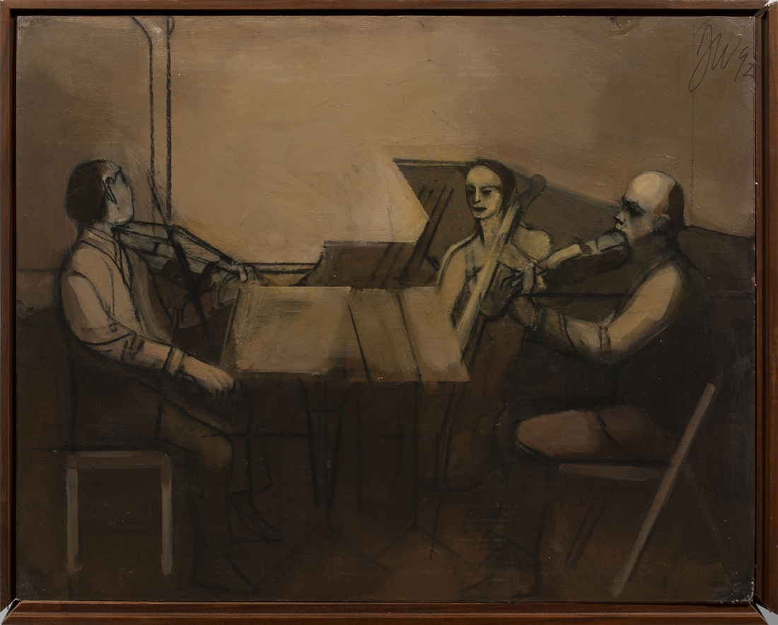 James Weeks | Untitled (Musicians) (1992) | MutualArt