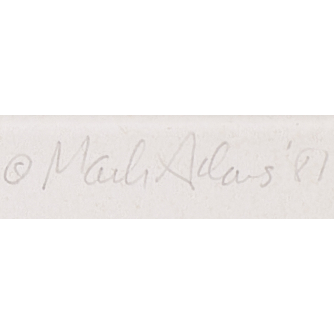 Mark Adams | Pencils and Card, (1981) | MutualArt