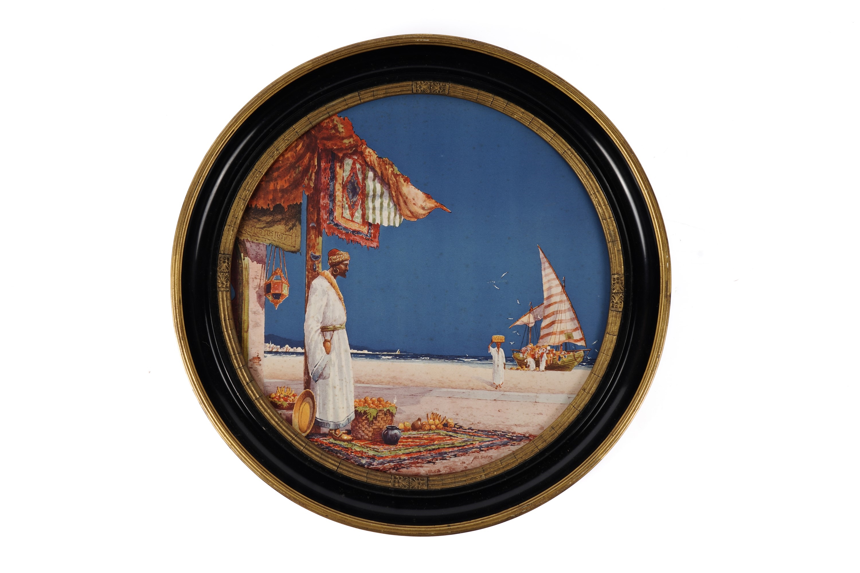 James Greig | A Moorish Fruit Seller | MutualArt