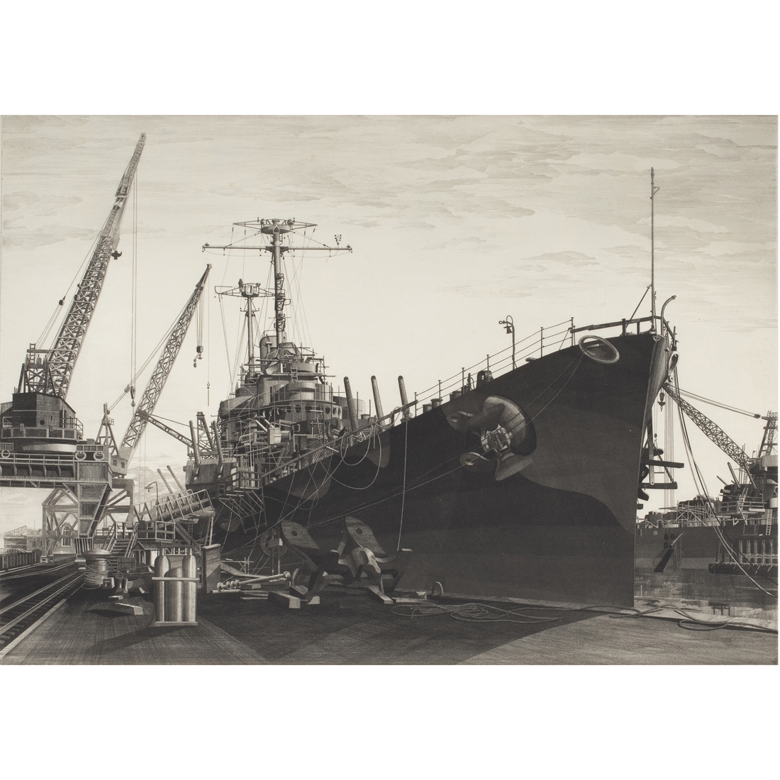 John Taylor Arms | USS Columbia, (1945) | MutualArt