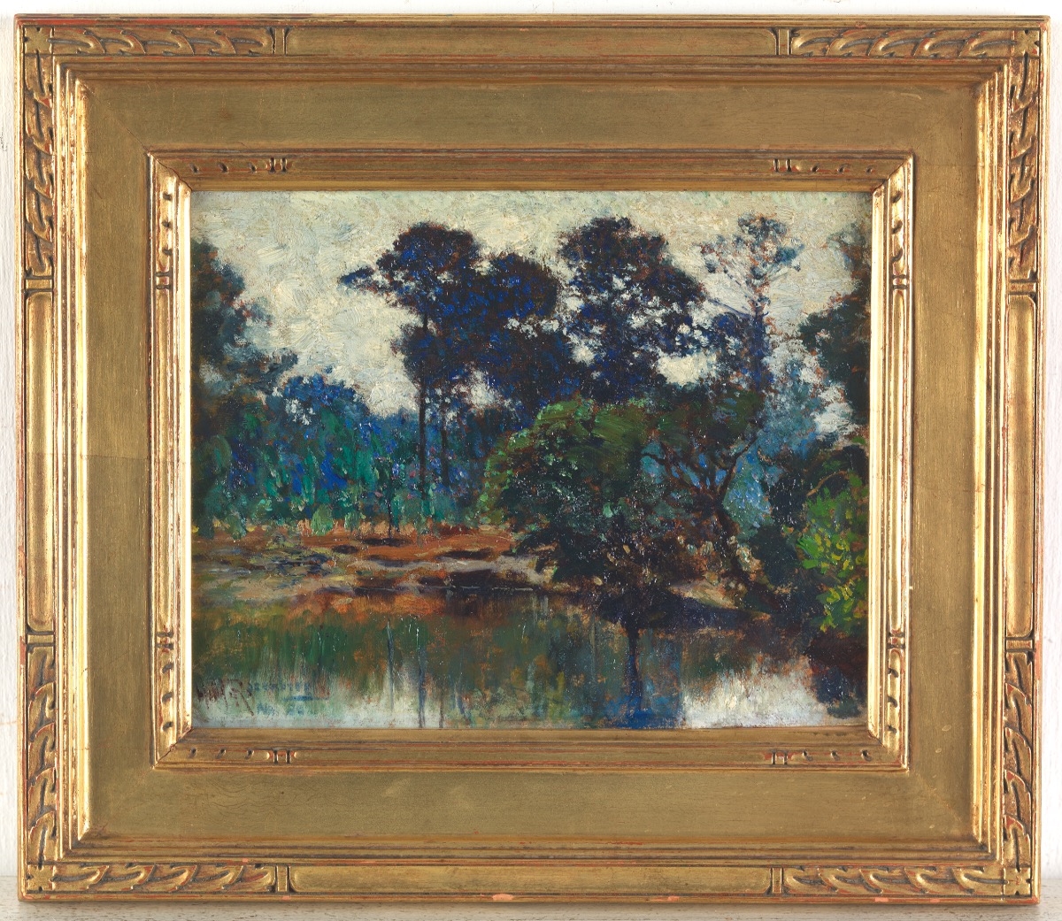 Henry Mortikar Rosenberg | Impressionist Landscape (1858) | MutualArt