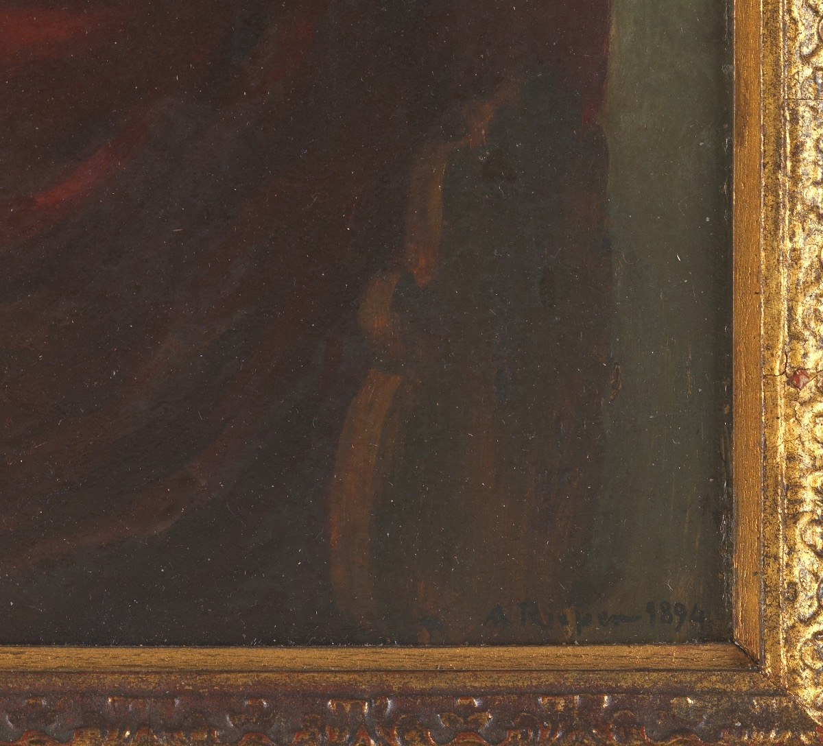 August Rieper | Man with a Stein (1894) | MutualArt