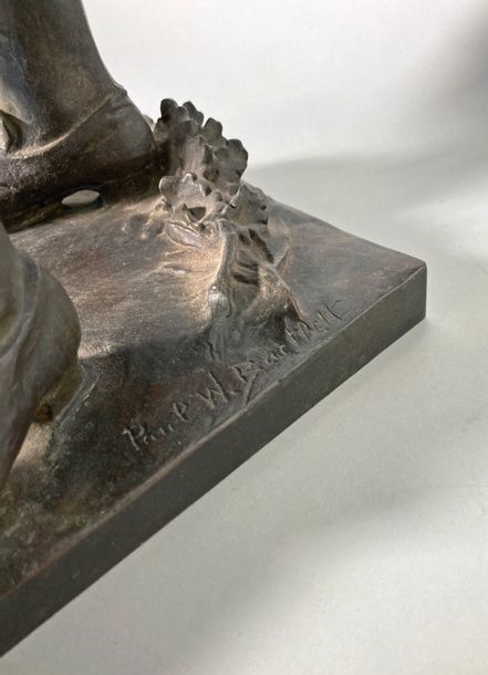 Paul Wayland Bartlett | Le général Warren. Epreuve en bronze à patine ...