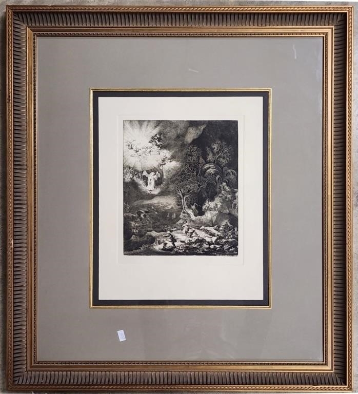 Amand Durand | Restrike Etching, Durand, After Rembrandt | MutualArt